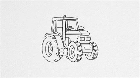 John Deere Tractor Sketch At Explore Collection Of John Deere Tractor Sketch