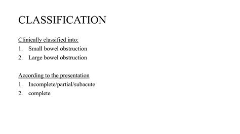 Intestinal Obstruction Pptx