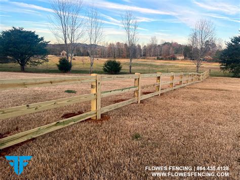 3 Rail Deck Board Fence Flowes Fencing Residential And Commercial