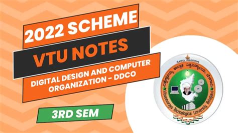 Digital Design And Computer Organization Ddco Bcs302 Vtu Notes 2022