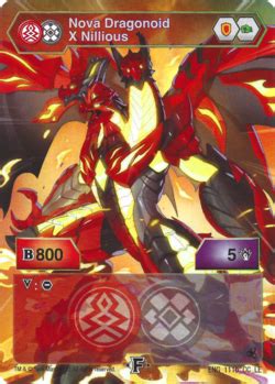Nova Dragonoid X Nillious The Bakugan Wiki