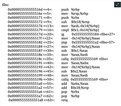 Given The Following Assembly Code For Stack And