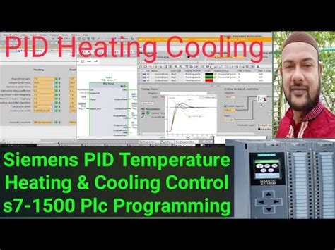 Siemens PID Temperature Heating & Cooling Control s7-1500 Plc Programming - YouTube