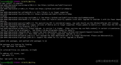 Vuepress Gitee五分钟免费搭建个人博客（保姆级教程）作为一个程序员，没有折腾过个人博客是不算完整的。技术 掘金