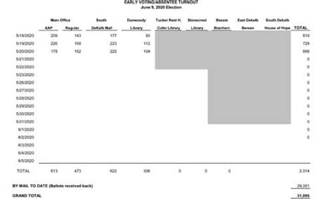 Dekalb County Early Voting Turnout On Common Ground News 247 Local