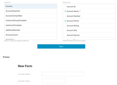 How To Quickly Create A Form To Populate Any Salesforce Object How To Quickly Create A Form To Populate Any Salesforce Object