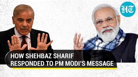 Pak Pm Shehbaz Sharif Thanks Pm Modi On Twitter Rakes India And Kashmir