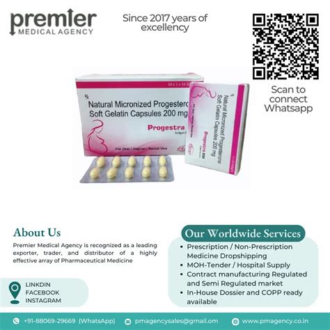 Micronized Progesterone Capsules At Best Price In India