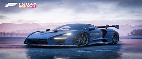 Download 3440x1440p Mclaren Senna Forza Horizon 4 Background