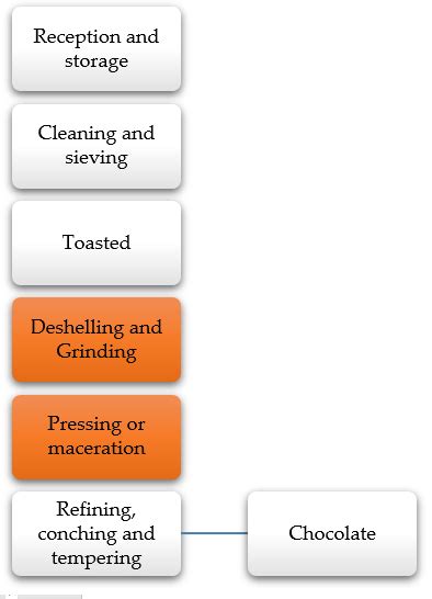 General Diagram Of Cocoa Processing 187 Download Scientific Diagram