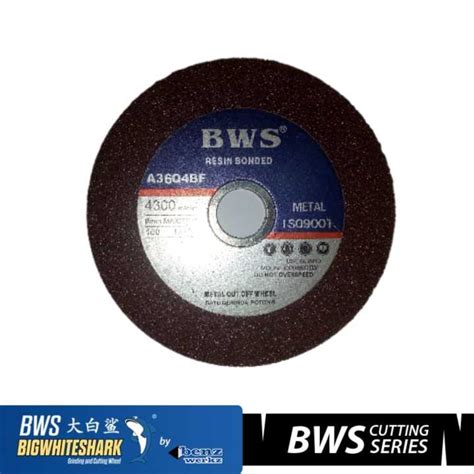 BWS Batu Gerinda Tangan Potong Besi Inch X Mm BWS Cutting Series Mata Gurinda Potong