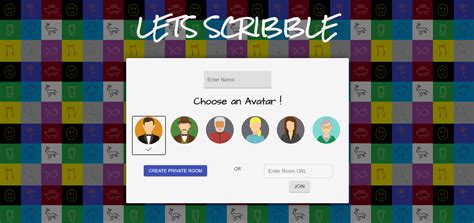 Github Rishidesai17lets Scribble Real Time Online Multiplayer Pictionary Game Driven By