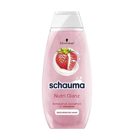 Schauma Nutri Glanz Shampoo Mit Erdbeere 400 Ml Amazonde Kosmetik