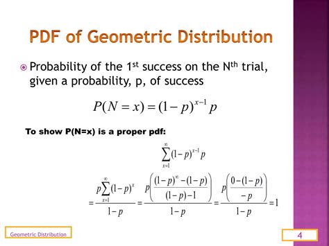 Geometric Distribution Ppt