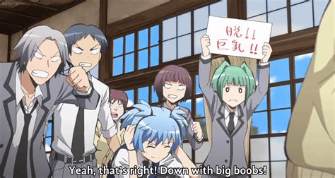 Assassination Classroom Down With Big Boobs Ranimenocontext