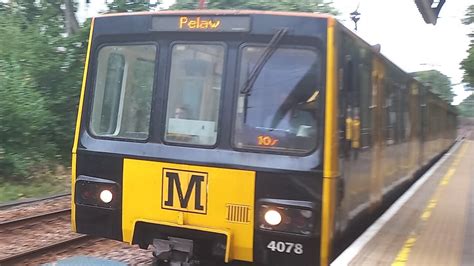 Tyne And Wear Metro Class 994 4078 Youtube