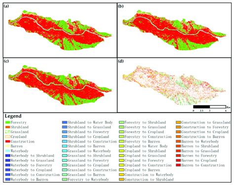 Distribution Of Land Use A Spatial Distribution Of Land Use In 2018