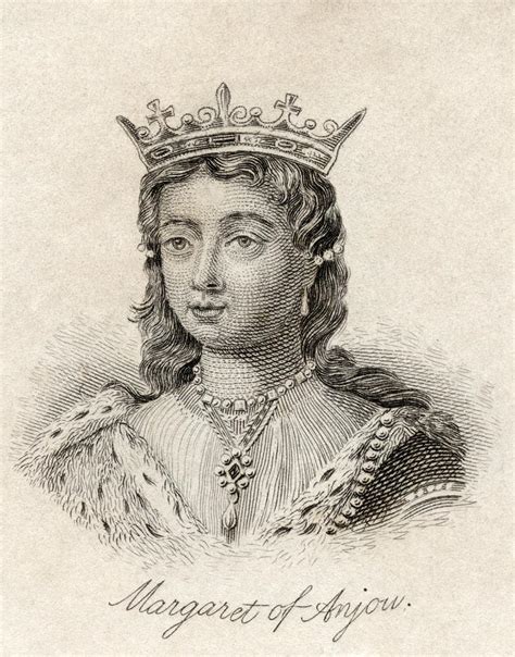 Margaret Of Anjou 1429 1482 Queen Of Drawing By Vintage Design Pics