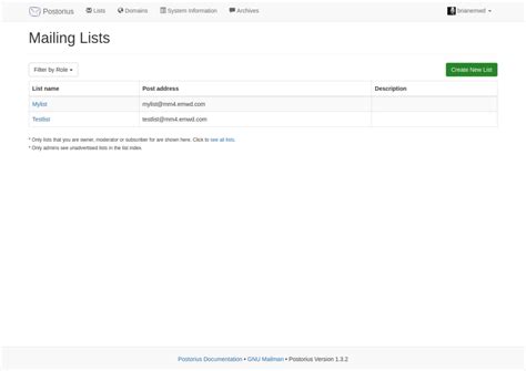 Mailman 3 Screen Shots Web Hosting Done Smarter And Faster Emwd