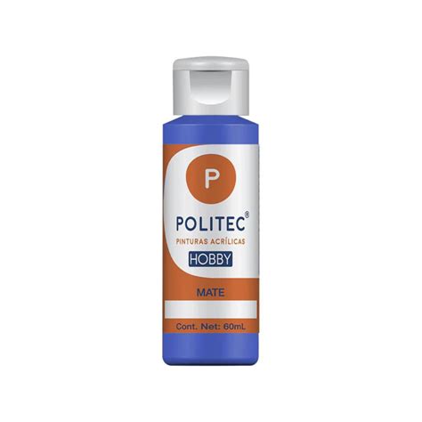 Politec Pint Acrilica Hobby Mate 60ml Azul Violeta 344 Libreria Cervantes