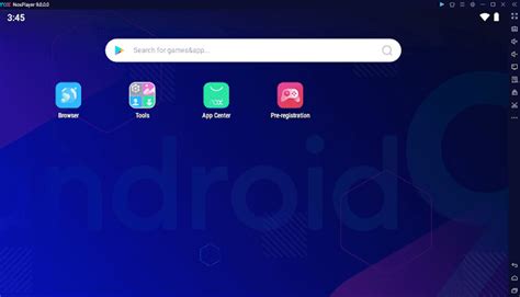 تحميل محاكي Nox Player Android 9 الجديد