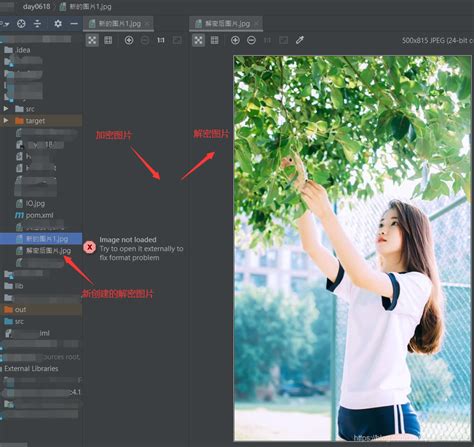 Javaio流实现图片或者文件简单 加密及 解密操作java 图片加密后打不开 Csdn博客