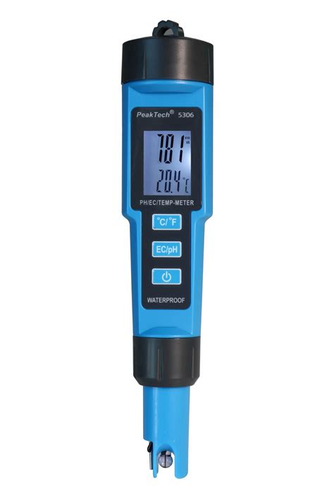 Peaktech P In Ph Meter For Ph Ec Temp P
