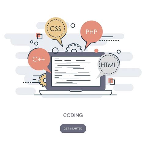 Programming And Coding Concept Application Development Icon For