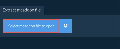 Extract Mcaddon File Online No Registration Required Ezyzip
