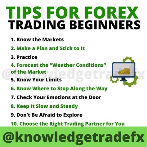 Trading Tips For Forex Trading Beginners