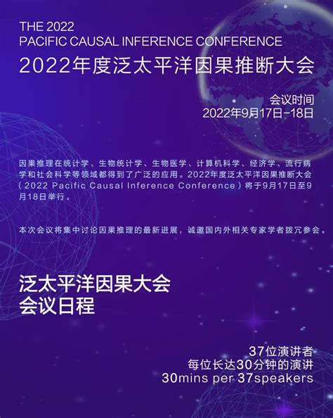 The 2022 Pacific Causal Inference Conference