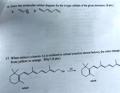 Solved Molecular Orbital Diagram Help Can Someone Explain How To Do This Problem Draw The