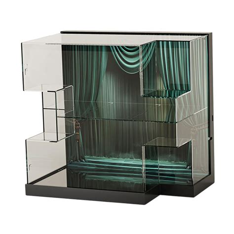 Aosekaa Action Figure Showcase Clear Display Box Protection Box Scale Car Display Box Model Car