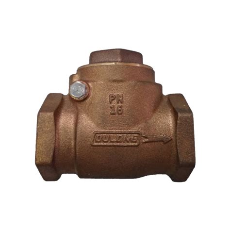 VÁlvula De RetenÇÃo Horizontal Fig1301 34 Bsp Dulong