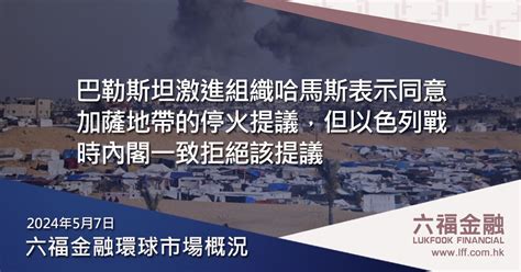 六福金融 2024年5月7日 六福金融環球市場概況