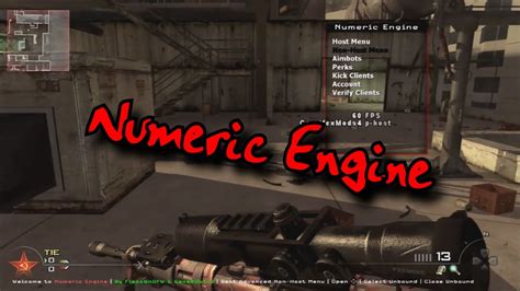 Mw Numeric Engine Mod Menu Download Non Host SPRX Design YouTube