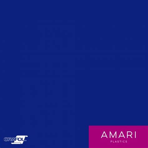 Orafol Oracal 751 593 Gloss Striking Blue 1260mm Amari Plastics