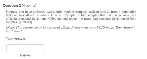 Solved Question 2 4 Points Suppose You Have Collected Two