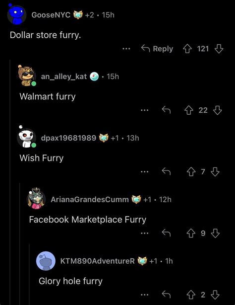 Cursed Furry Rcursedcomments