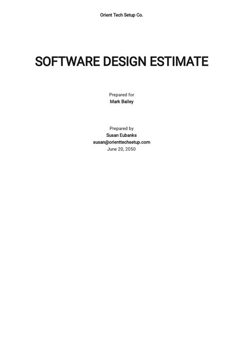FREE Software Template In Microsoft Excel XLS Template Net
