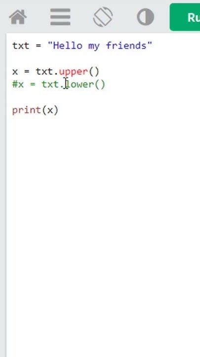 Upper And Lower Functions In Python Youtube
