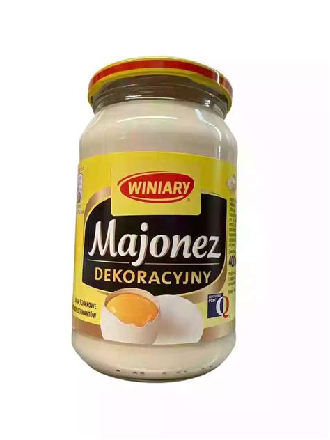 Winiary Majonez Dekoracyjny 400ml Deluxe Global Market