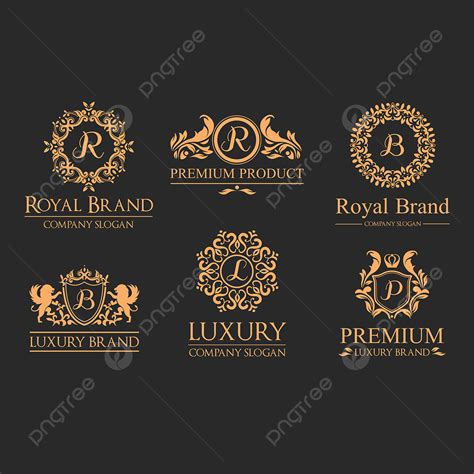 Logo Premium De Lujo Con Monogramas Y Oro Descarga Gratuita De