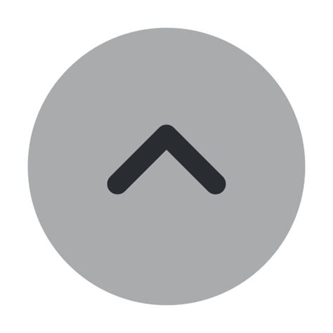 Arrow Circle Up User Interface And Gesture Icons