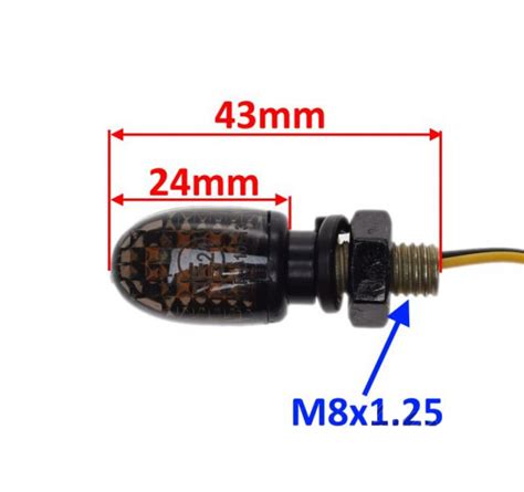 Index irányjelző lámpa szett MINI LED E füstös Motorosoknak hu years experience