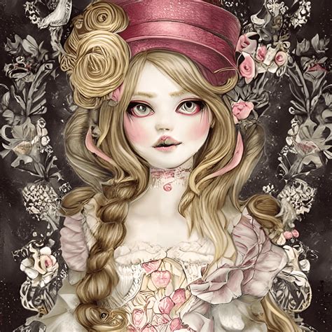 Alice In Wonderland Graphic · Creative Fabrica