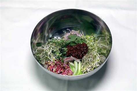 새싹 비빔밥 Kr