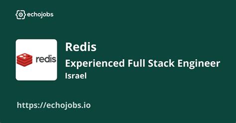 Redis Is Hiring Experienced Full Stack Engineer Israel Redis Azure Gcp R Java Sql Javascript