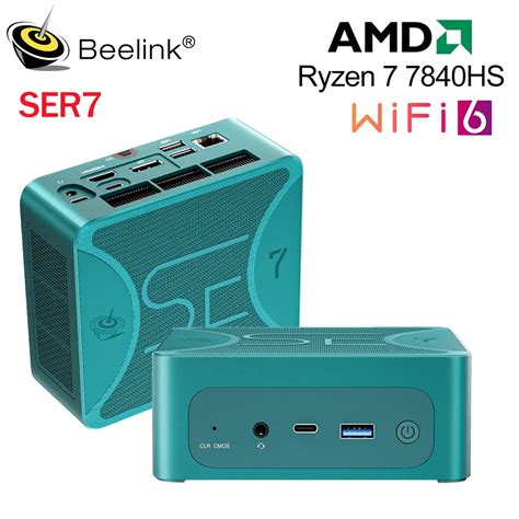 Beelink Mini Pc Ryzen Ser Hs Ser Max Hs Up To W Radeon M Ddr Pcie Ssd Quad