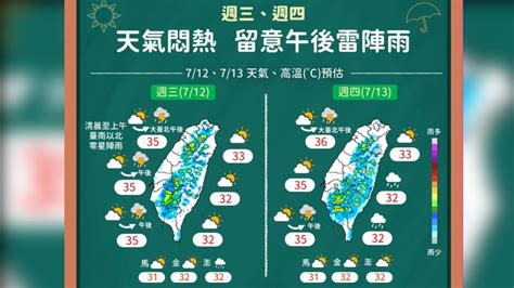 今仍注意午後對流雷陣雨 菲東低壓系統恐發展成輕颱│tvbs新聞網